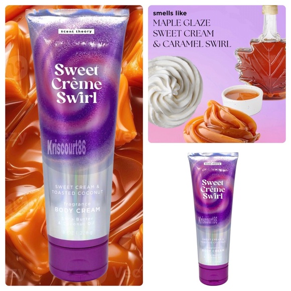 Bath & Body | Sweet Creme Swirl Body Cream New Fullsize | Poshmark